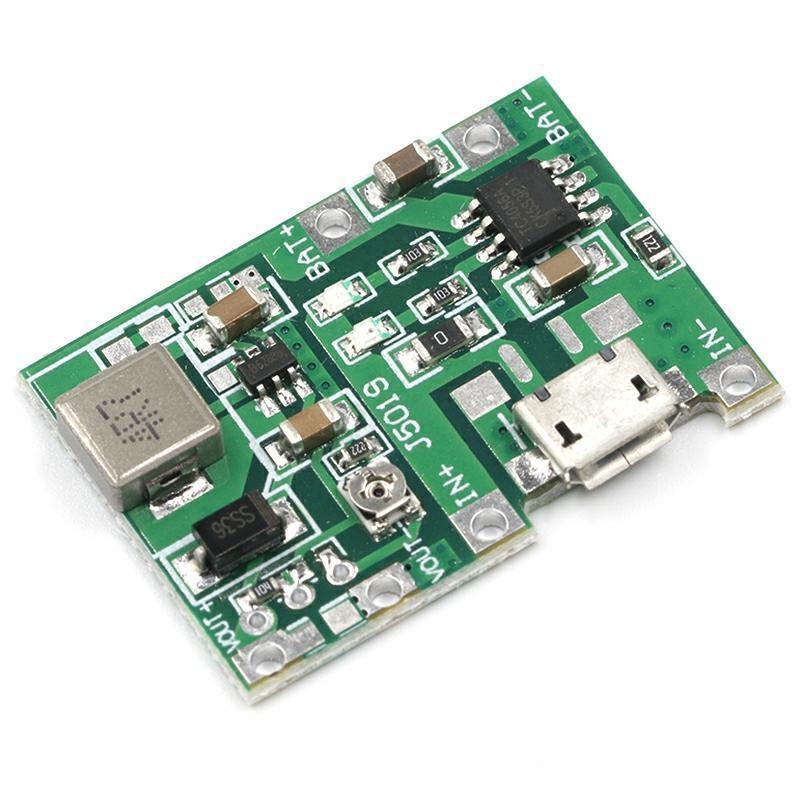 3.7V Liter 9V 5V Multimeter Modified 18650 Lithium Battery Charging ...