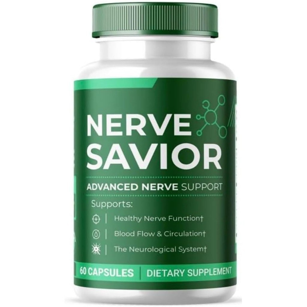 Nerve Savior 60 Count, Advanced Formula Nerve Support- 1 Pack | Shopee ...
