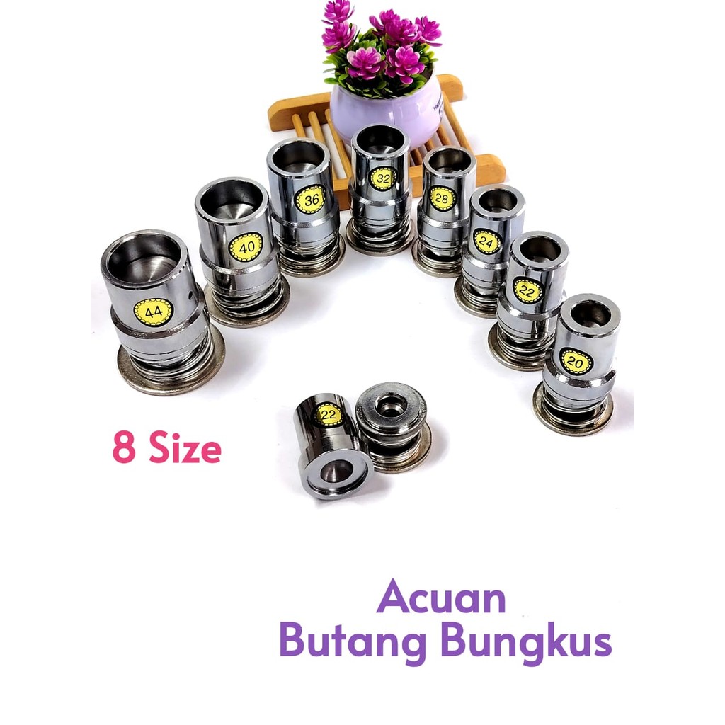 [Leper, Cendawan] Acuan Butang Bungkus/ Mould Butang Balut Kain/ Button ...