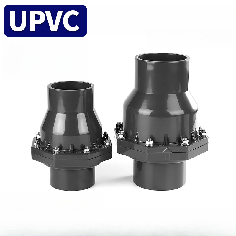 [.666.] upvc flap check valve, swing sewer pipe check valve pvc ...