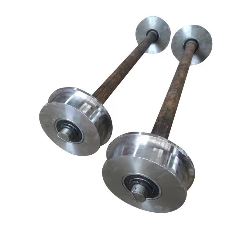 T Type Railway Construction Pulley 1435 Track Wheel Train Railway Track ...