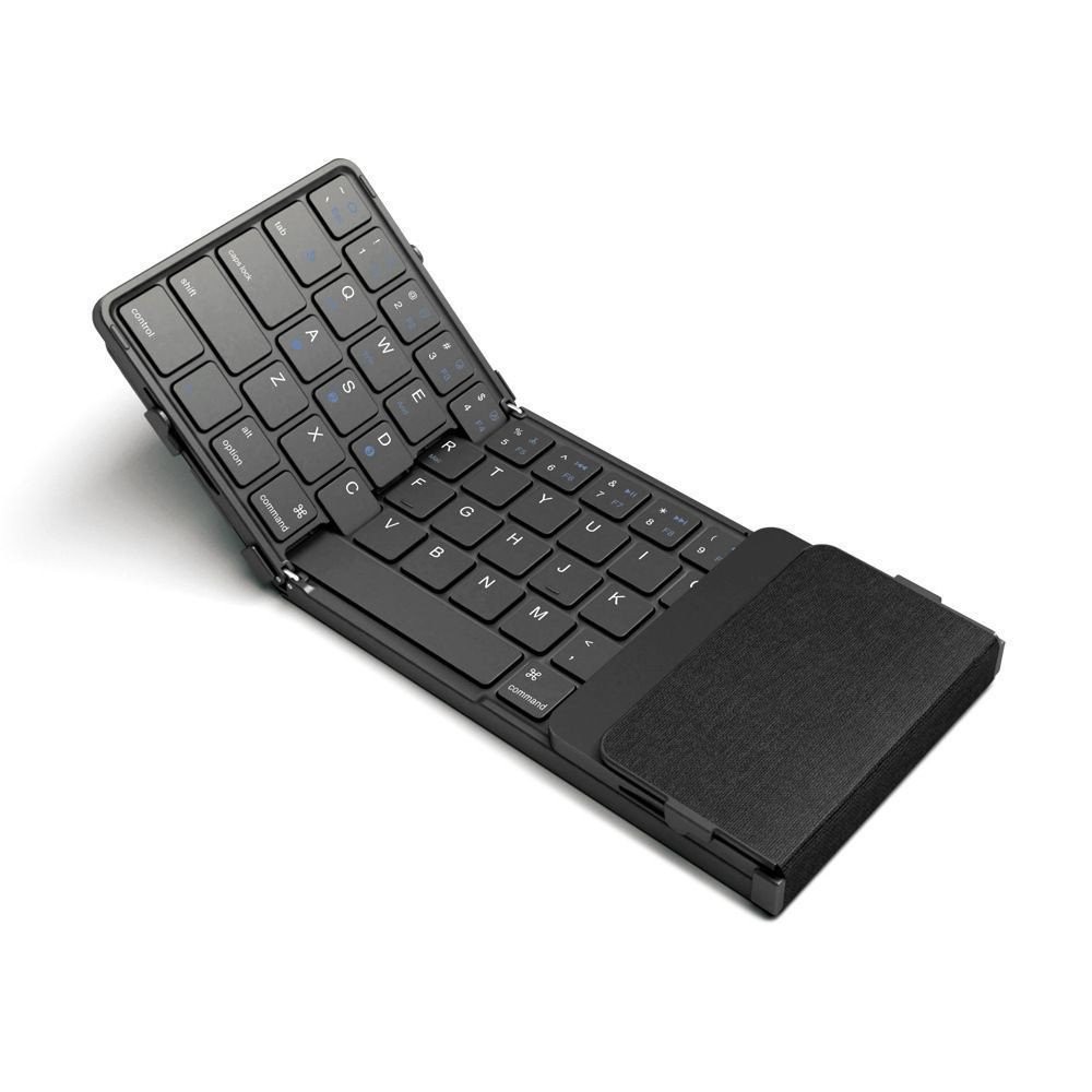Wireless Bluetooth Foldable Keyboard Touchpad Portable ipad Mobile ...