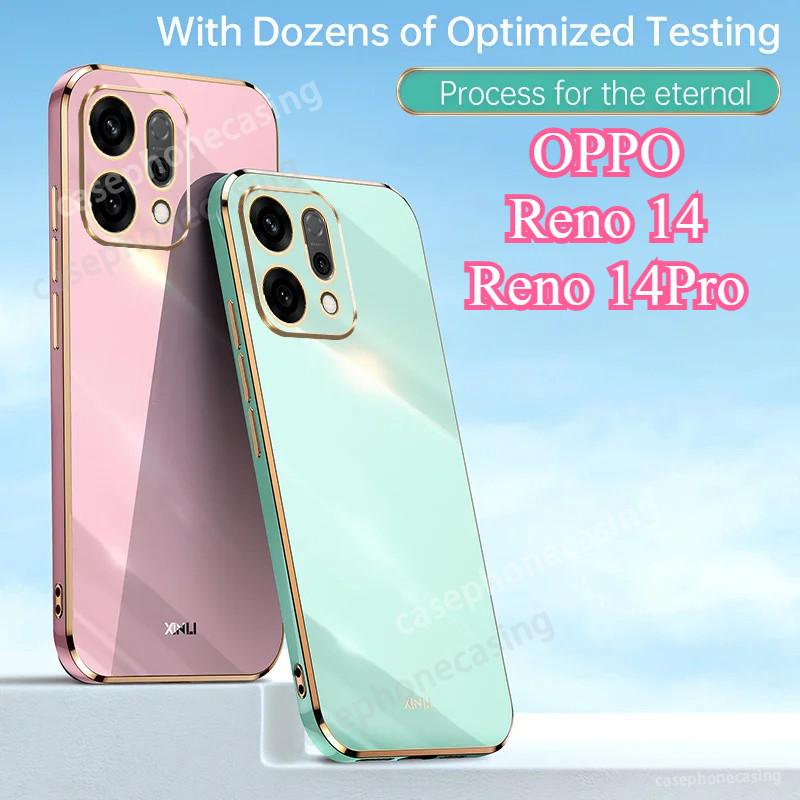 Casing For OPPO Reno 14 Pro Reno14 14Pro Reno14Pro 5G Phone Case 6D ...