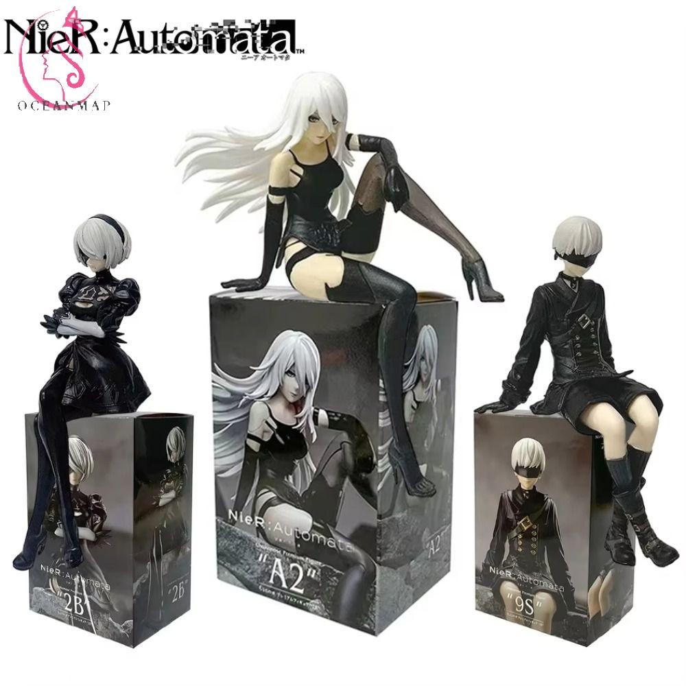 OCEANMAP NieR:Automata Figure, Anime Peripheral Ornament Yorha No. 2 ...