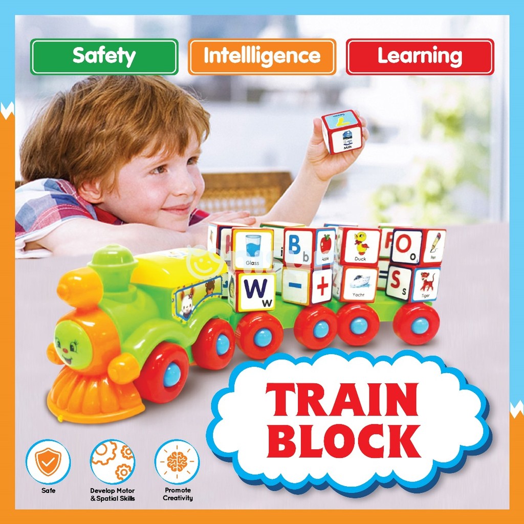 Train Blocks Set: Build Your Dream Railway! | Shopee Malaysia