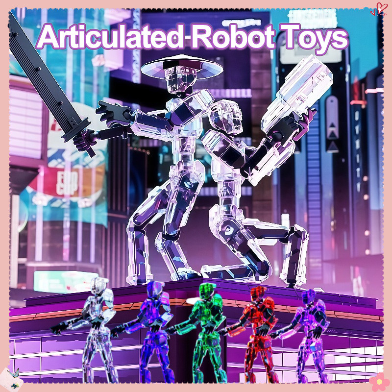The Fifth Generation 3d Printed Action Figure Lucky Dummy Multi Joint ...