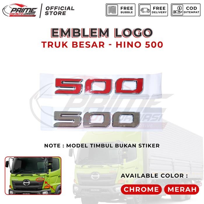 Hino Lohan 500 Emblem Logo 500 Writing 500 | Shopee Malaysia