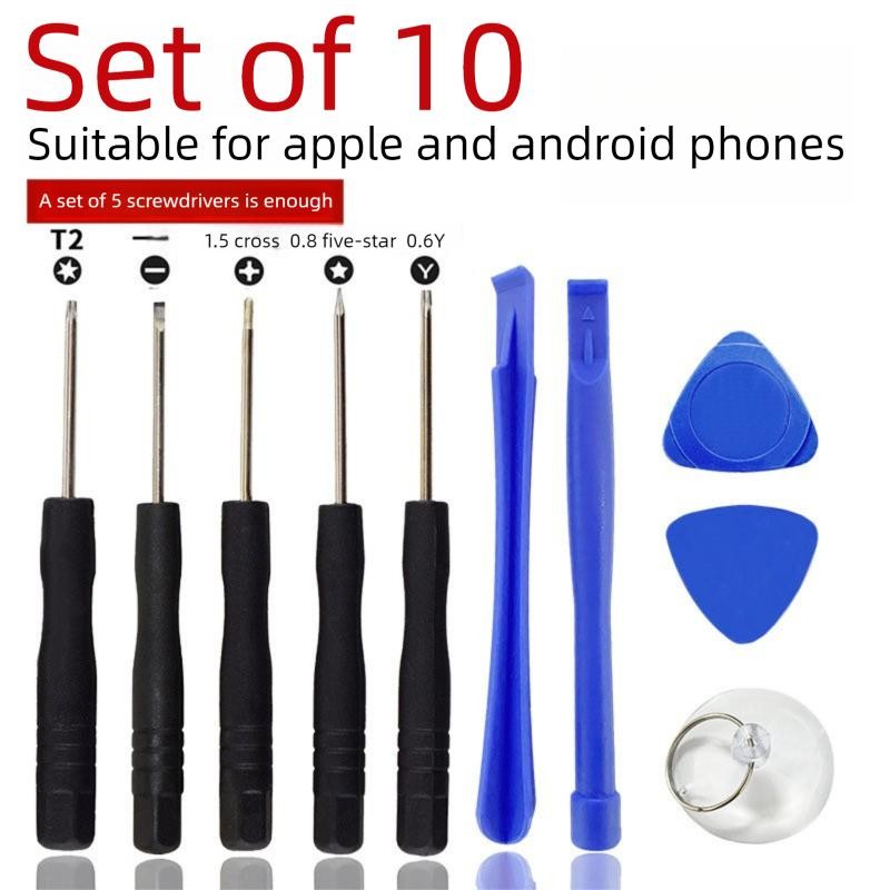 10 in 1 phone repair screws Smart Phones Opening Disassembly Repairing ...