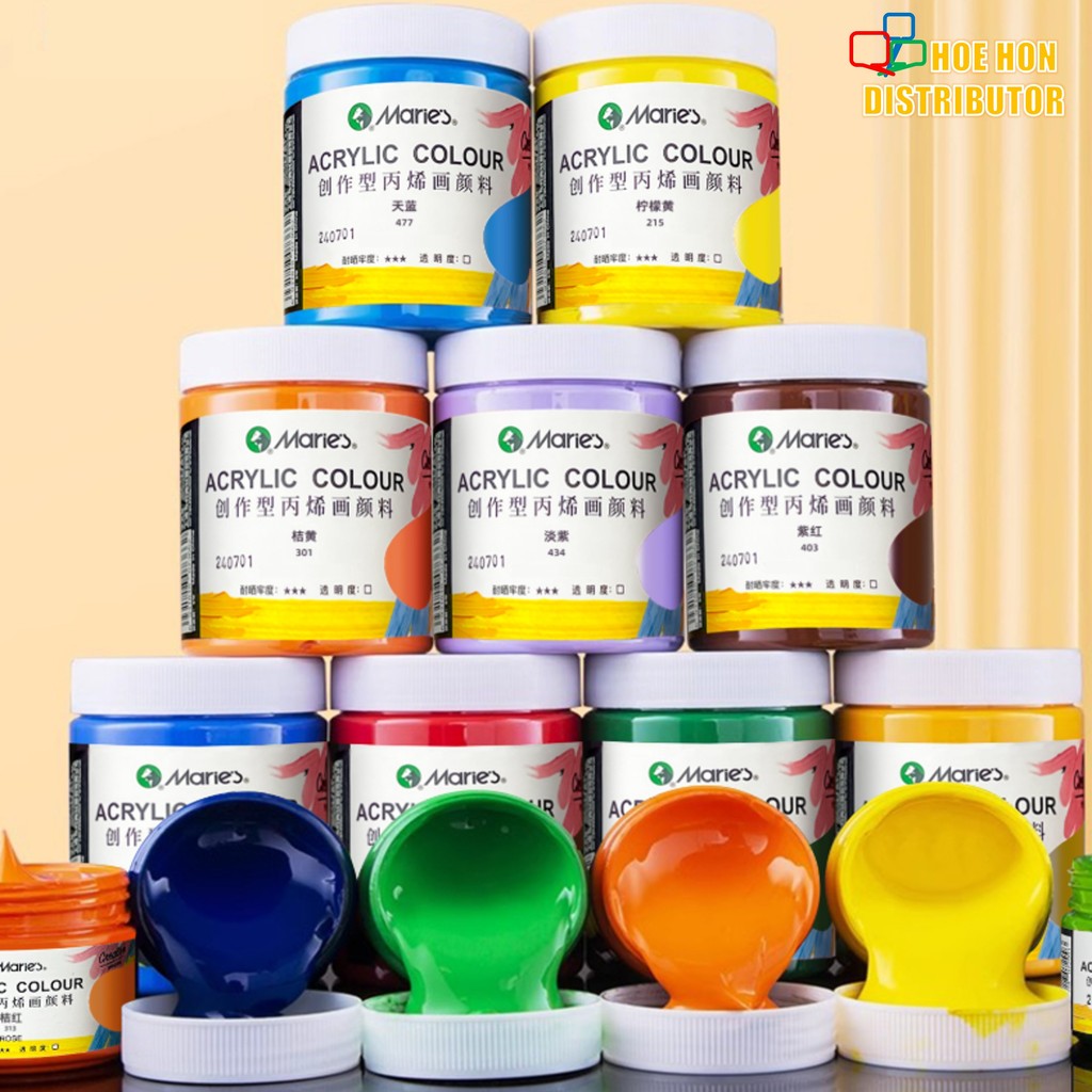 Marie's Acrylic Color 100ml A-C100 Multipurpose Indoor / Outdoor ...