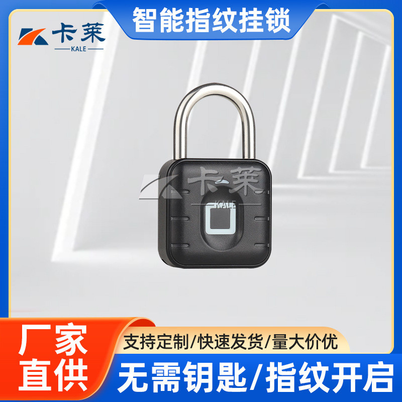 Smart Fingerprint Padlock Smart Electronic Padlock Head Outdoor Anti ...