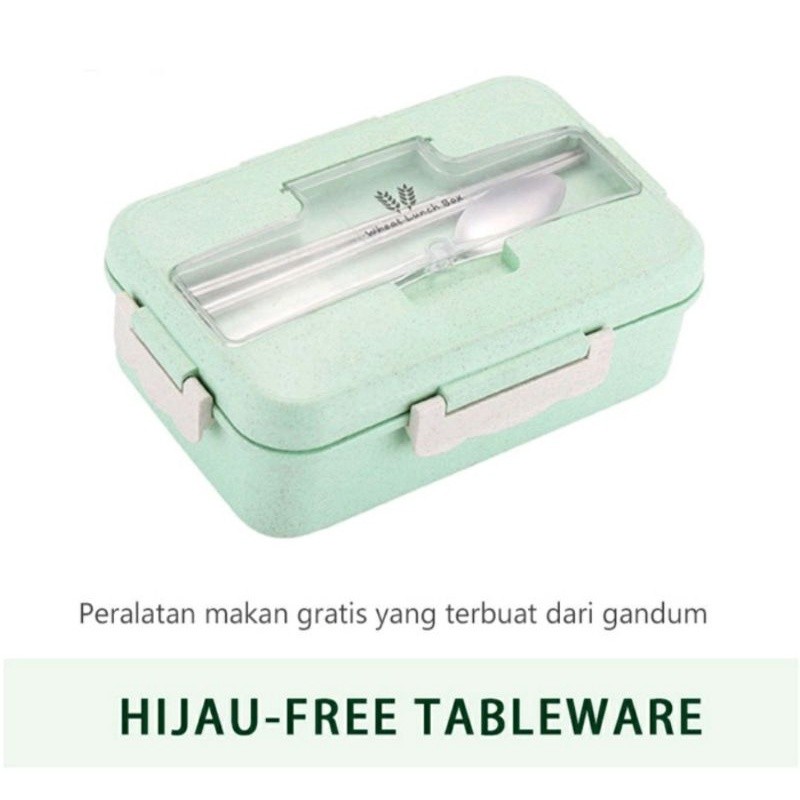 SCS Straw Lunch box 4 in 1 microwave heat resistant premium quality 960 ...