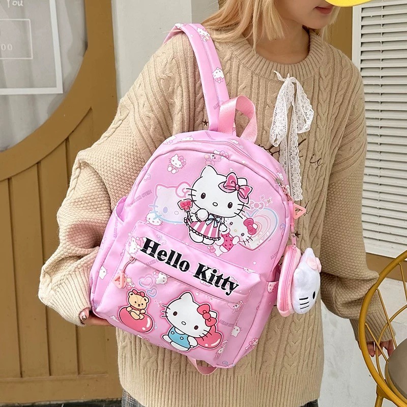 Children Schoolbag Sanrio Cartoon Backpack Girl Student Schoolbag kt ...