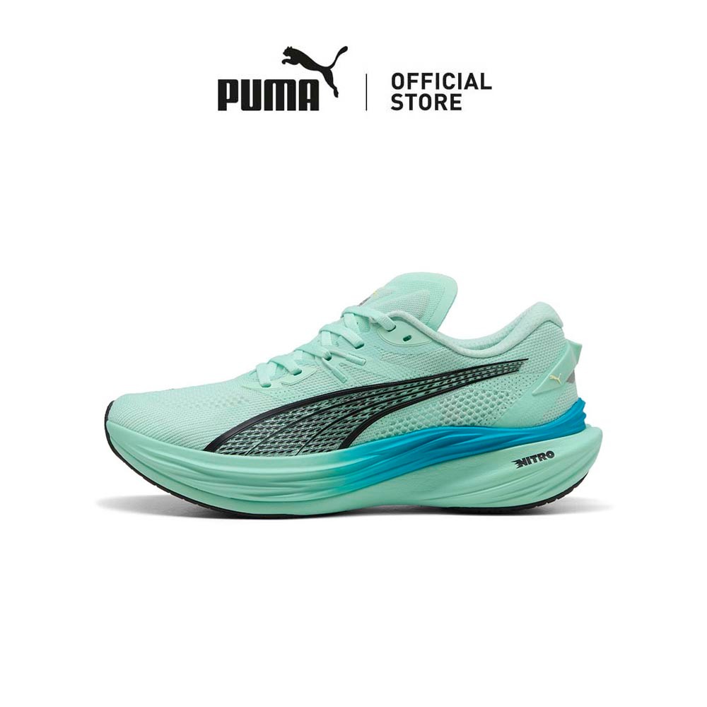 [NEW] PUMA Deviate NITRO™ 3 Men's Road Running Shoes (Green) | Shopee ...