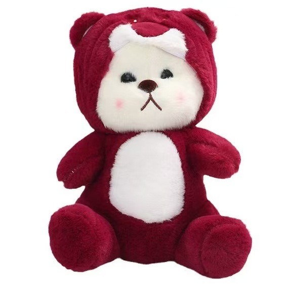Dress-up Strawberry Lina Bear Internet Celebrity Transformation Stitch ...