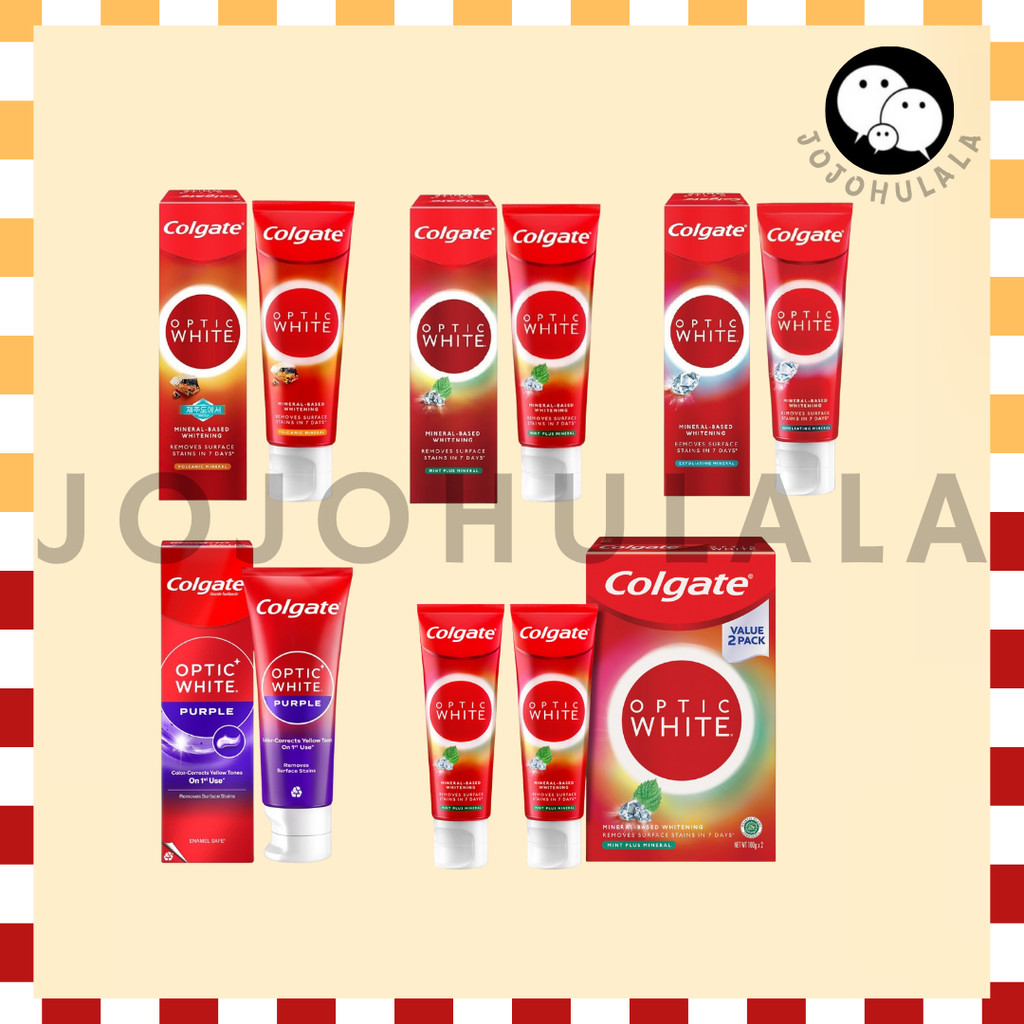 Colgate Optic White Pro Optical Toothpaste Ubat Gigi Exfoliating ...