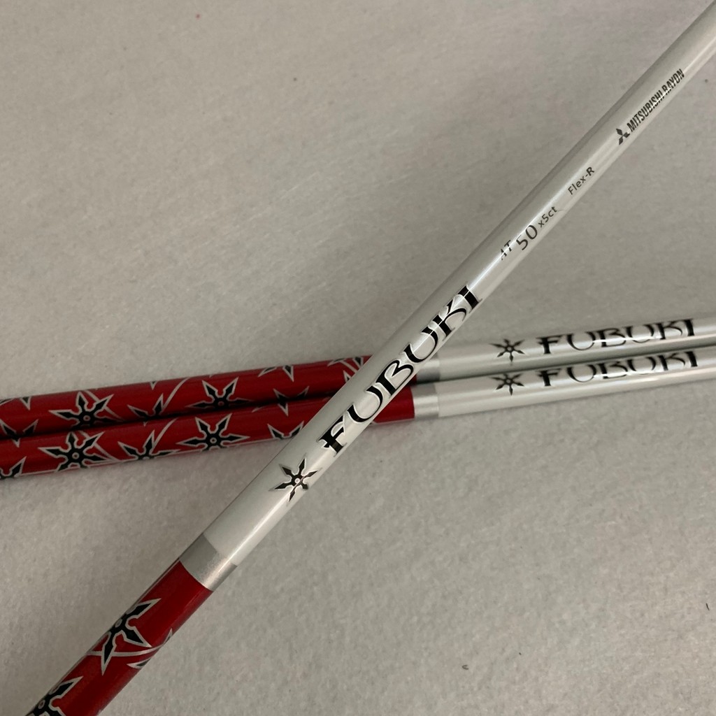 Fubuki Golf Club Mitsubishi No. 1 Wooden Shaft Men No. 1 Red White Golf ...