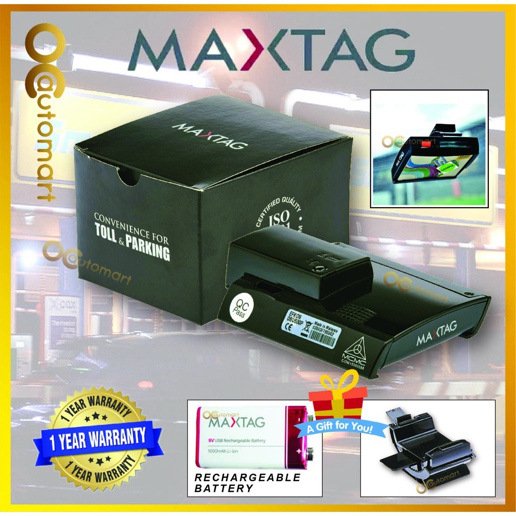 Original Smart Tag MaxTag Max Tag With Touch n go Infrared Device ...