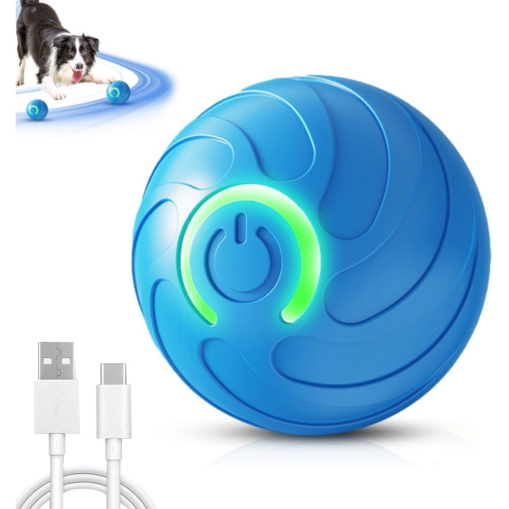 Vibrating Dog Ball, 2025 New Bouncing Shaky Ball Toy for Dogs, Smart ...
