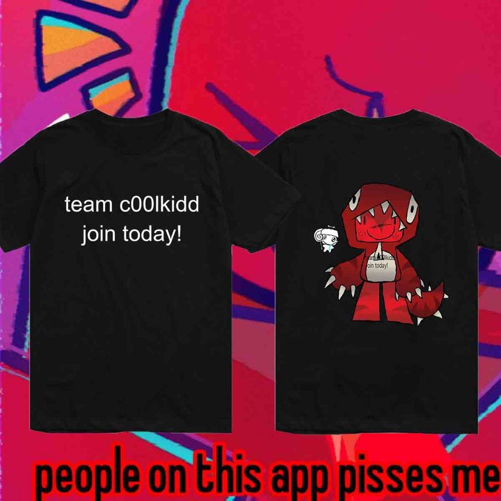 Team c00lkidd Join Today shirt, Roblox,Hacker,Forsaken, Gamer Apparel ...