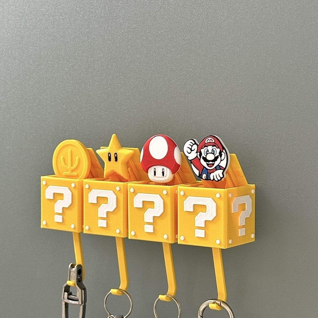 DIY Question Mark Square Key Hook Living Room Hook 3m Glue Office ...