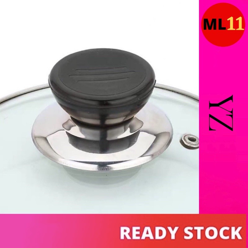 Tombol Pemegang Penutup Kaca Periuk Kuali / Glass Lid Knob Handle ...