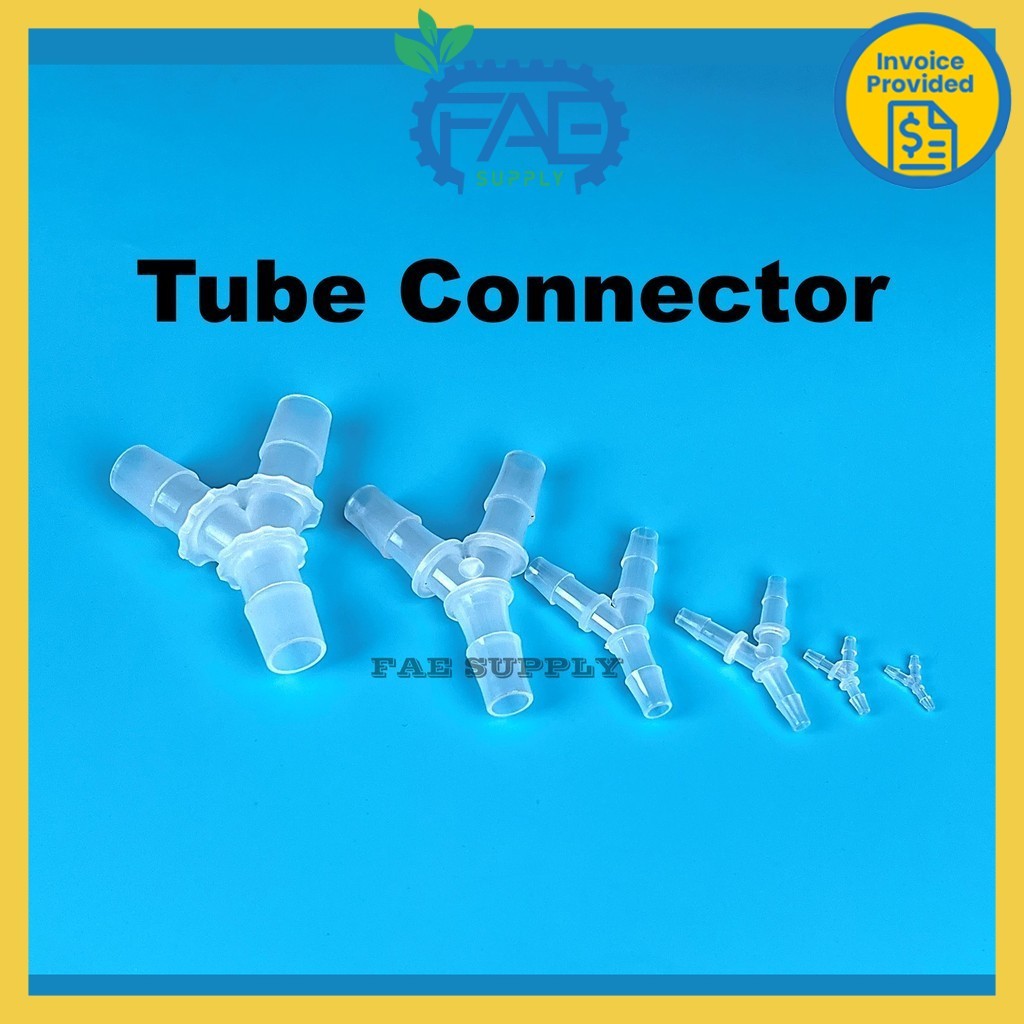 Tube Connector Plastic Type Y size 2.5-18mm penyambung tube 塑料软管接头 ...