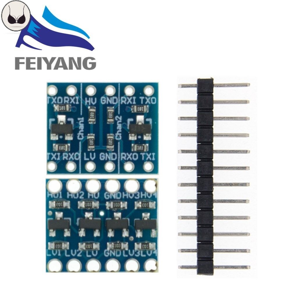 BP 2 Channel / 4 channel 5V-3V IIC UART SPI Four Channel Level Converter Module | Shopee Malaysia
