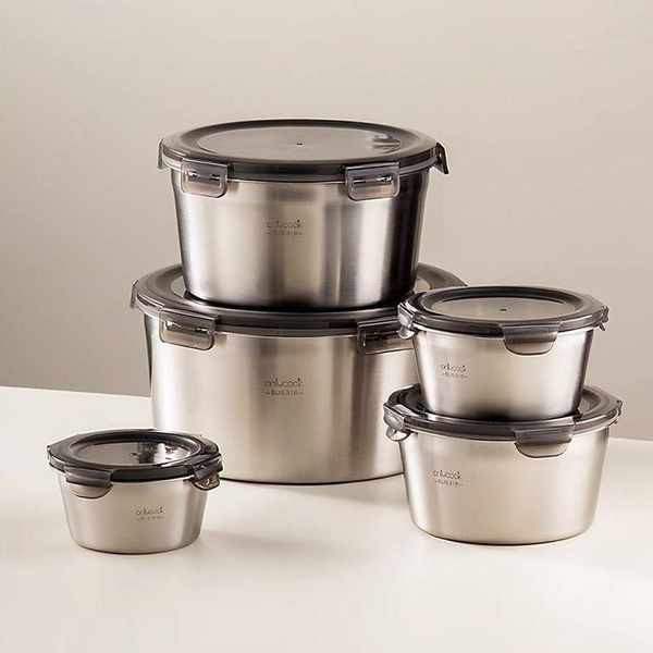 overnight oat jar tupperware gift set bajet Mangkuk termos 316 yang ...