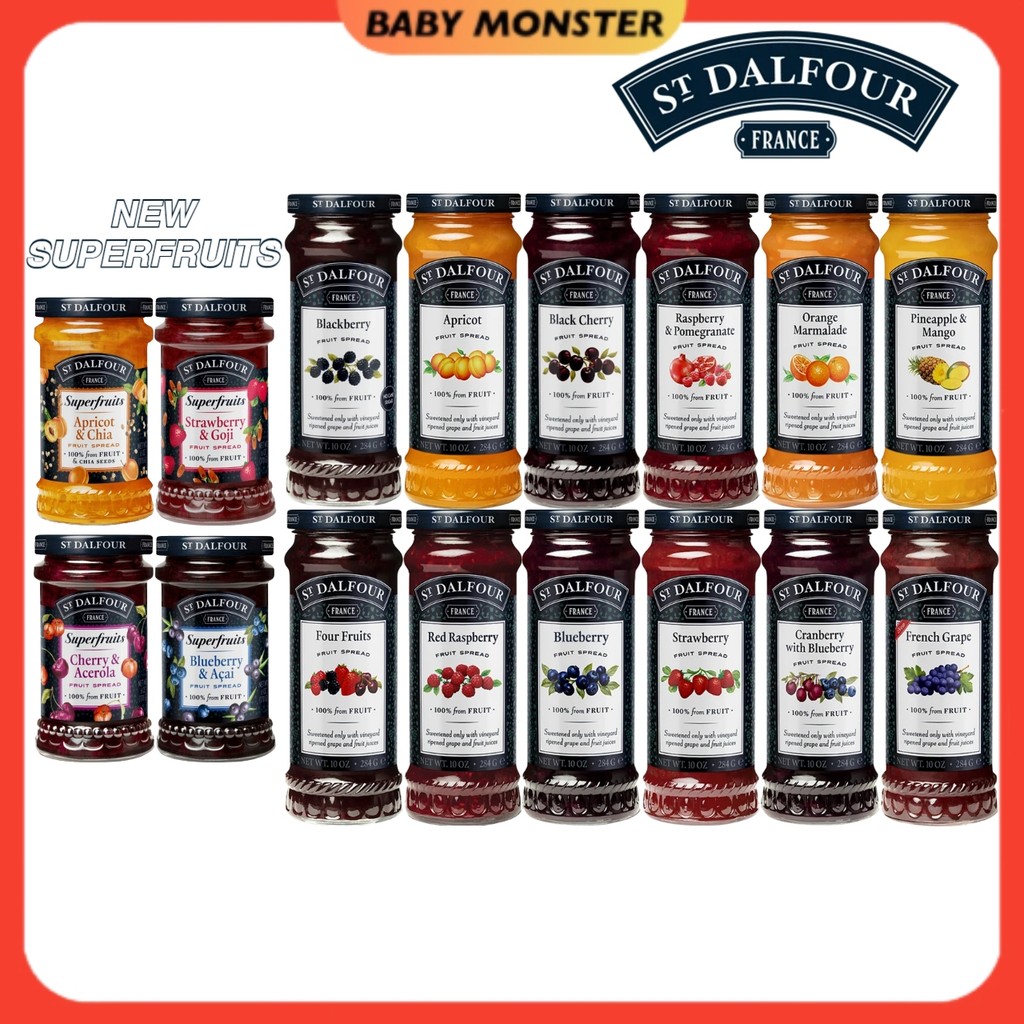 🔥HARGA BORONG🔥BMS St Dalfour Fruit Spread Jam Traditional French Recipe ...