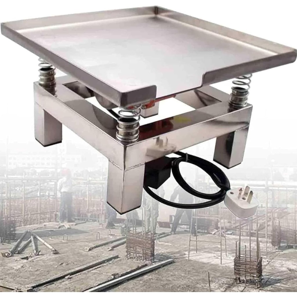 Concrete Vibration Table, 350x350mm/500x500mm Electric Vibration Test ...