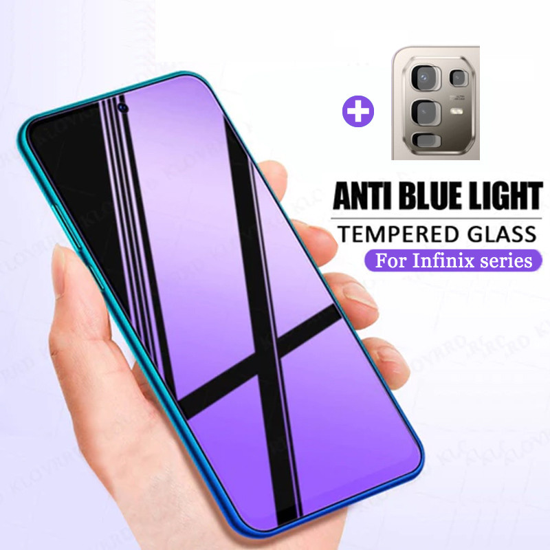 For infinix Note 50x Anti-Bluelight Tempered Glass Film For infinix ...