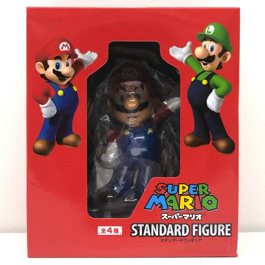 Super Mario Figure Mario Standard Anime Japan Nippon Auto Toys | Shopee ...