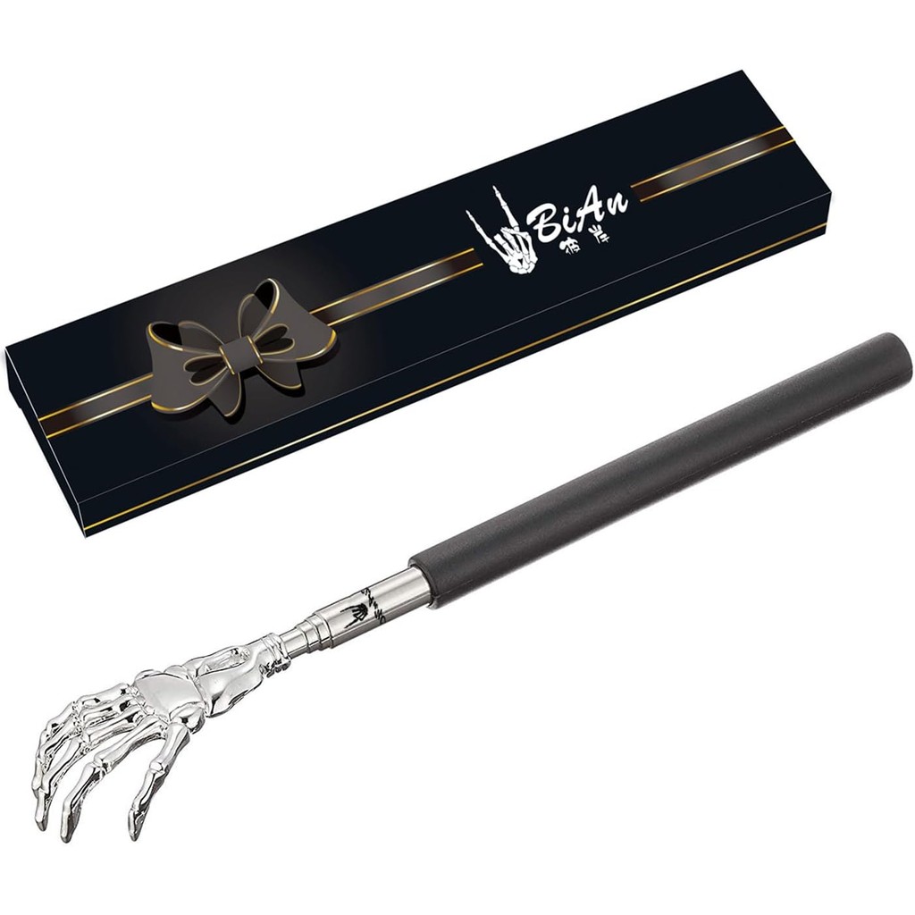 1-Pack Skeleton Hand Back Scratcher Portable Extendable Telescopic ...