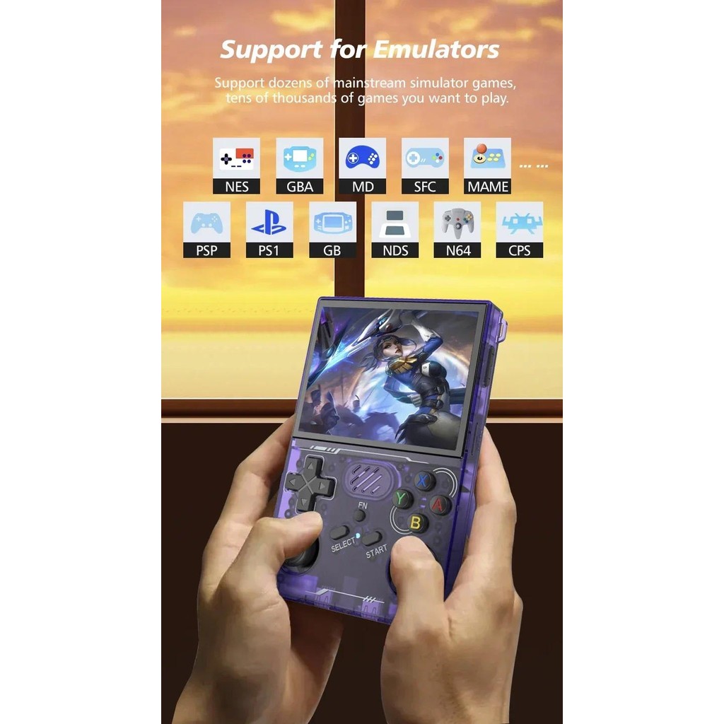 Hand-held Consoles For Playing Video Games 3.5-inch IPS 640*480 Screen ...