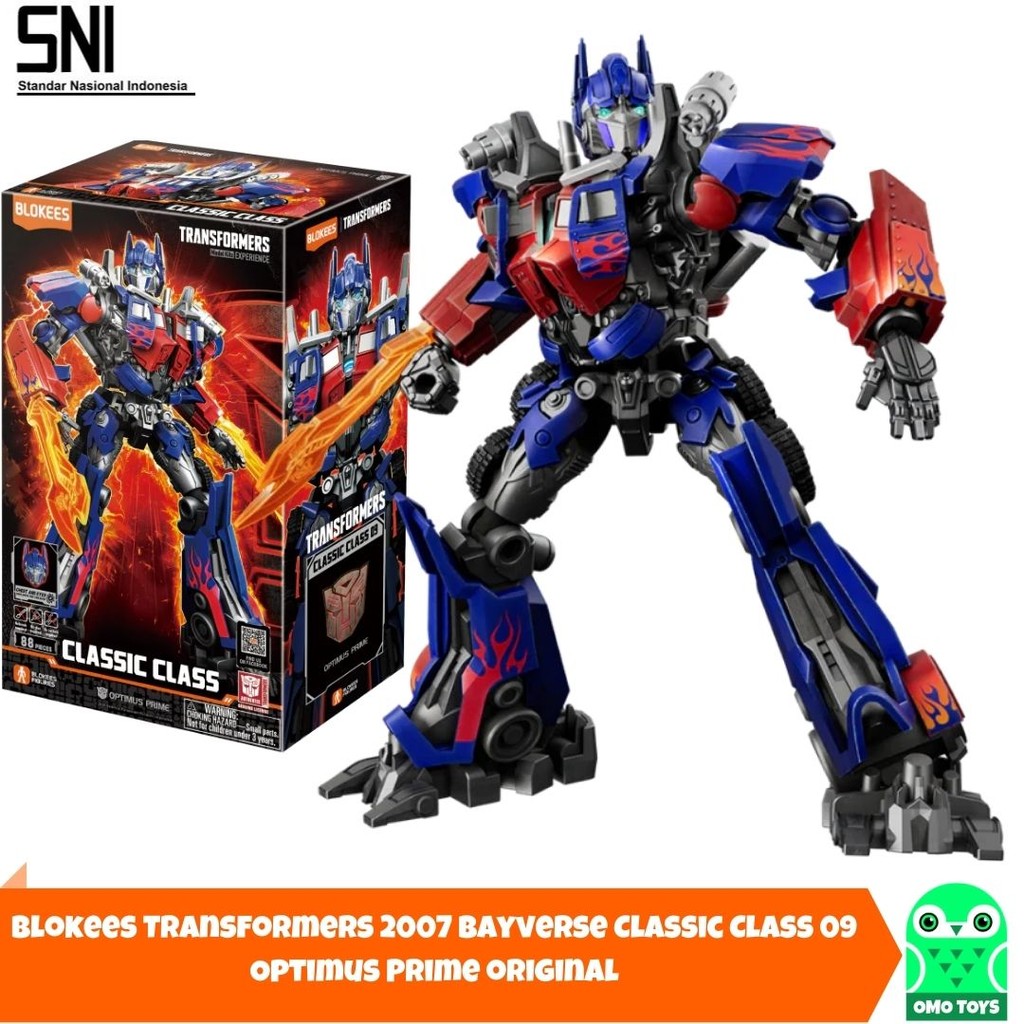 Blokees Transformers 2007 Bayverse Classic Class 09 CC09 Optimus Prime Original License Hasbro ...