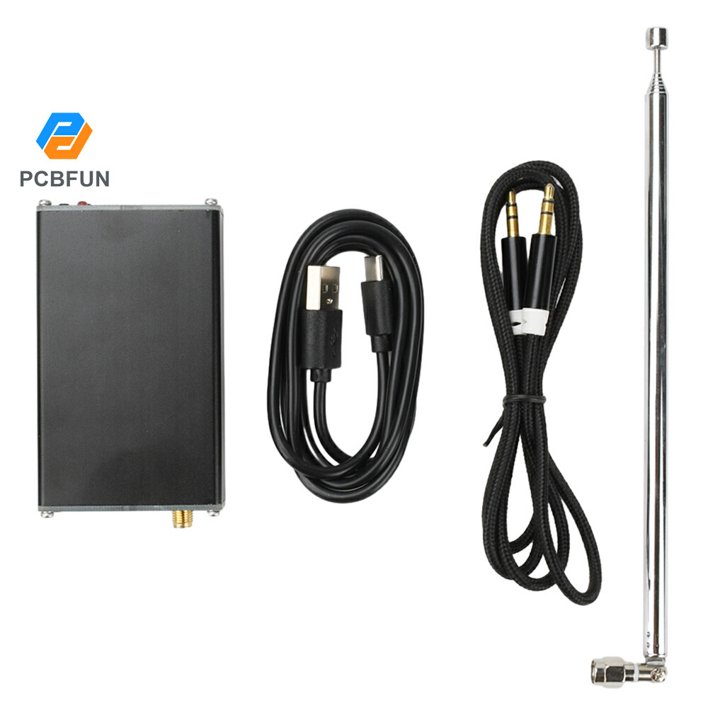 Pcbfun 2000 Meter Fm Transmitter 0.5W Digital Display Fm Transmitter Stereo 76-108Mhz Type-C ...