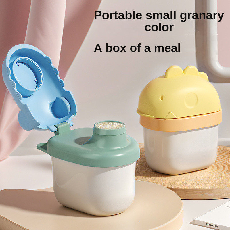 Cartoon Baby Milk Powder Box Baby Food Storage Travel Box Portable ...