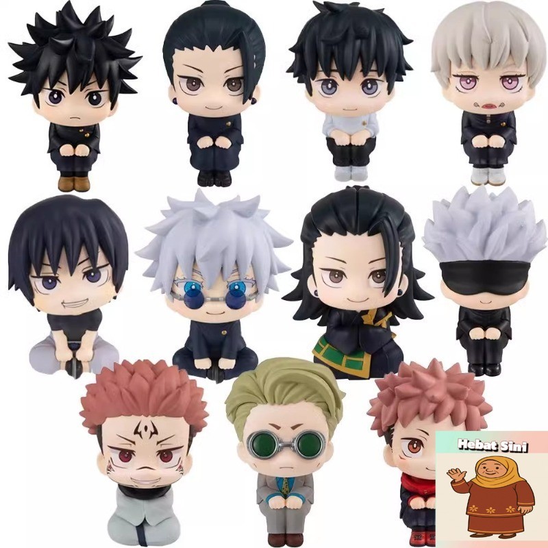 LSsimpleCuteStore Jujutsu Kaisen Mini Anime Figure Satoru Gojo Geto ...