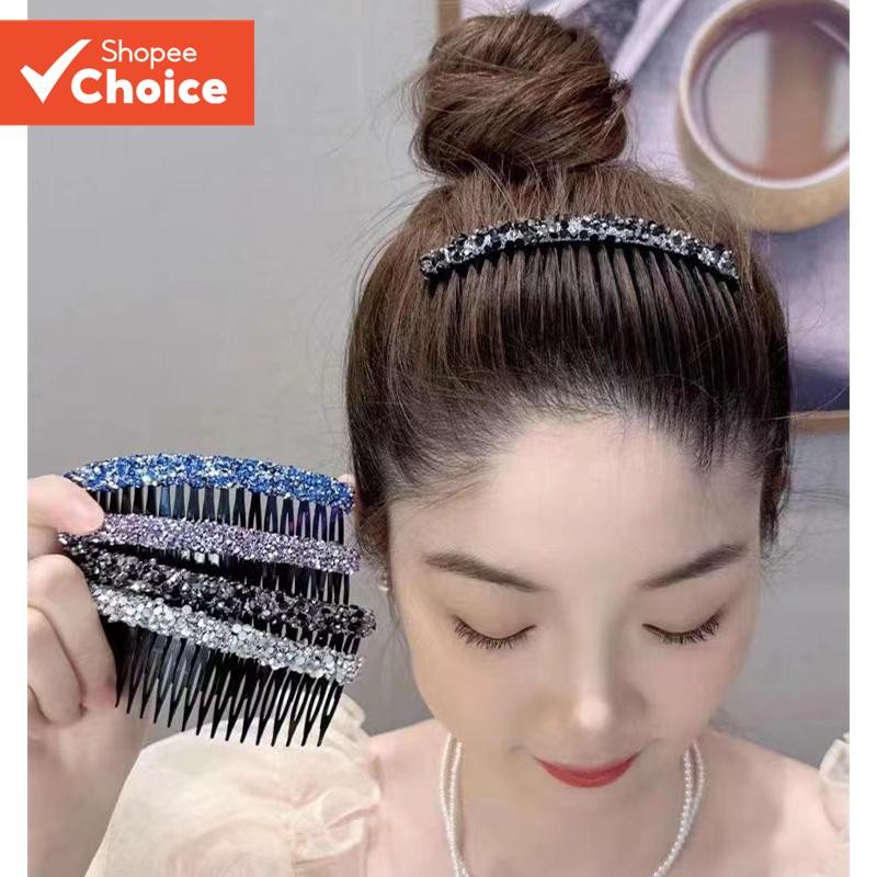Korean Sequin Hair Clip - Messy Hair Fixing Tool for Women’s Stylish ...