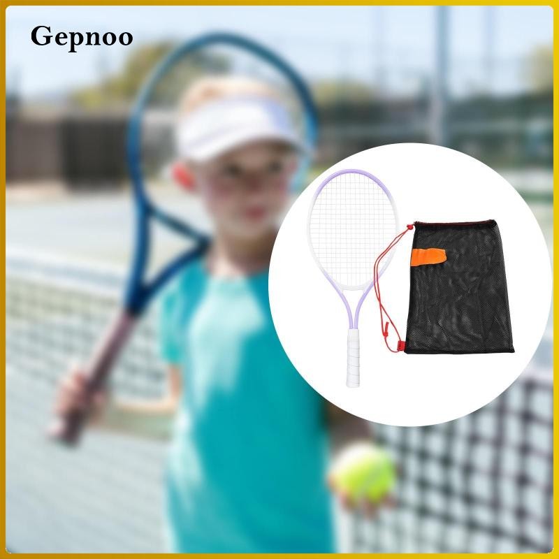 Gepnoo Tennis Racket for Kids Anti Grip 21 inch Tennis Racquet Young ...