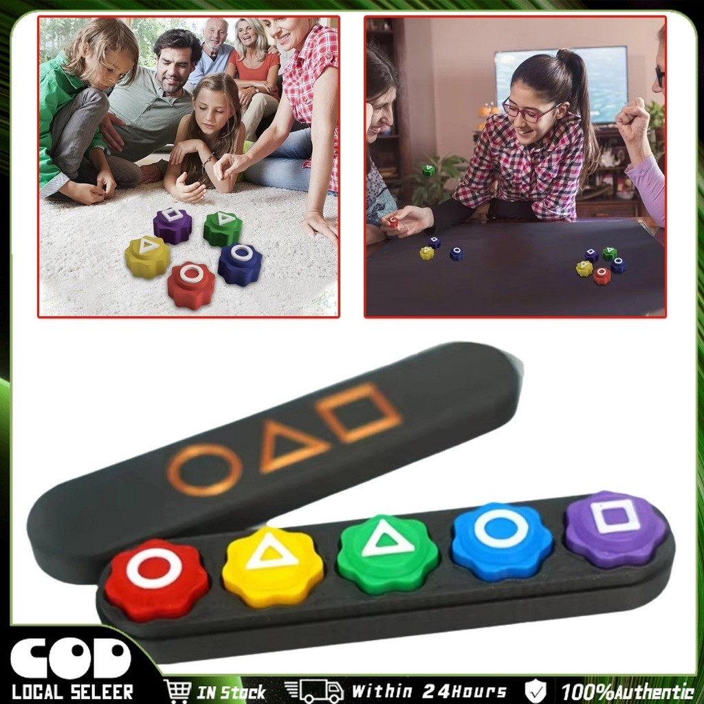 5 Colors Gonggi Stone 鱿鱼游戏 Traditional Batu Seremban Gonggi Stone ...