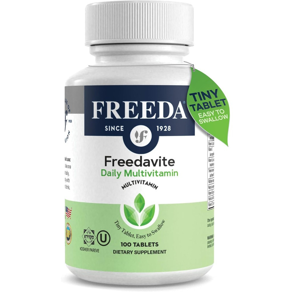 Freedavite Tiny Tablet - Moderate Multivitamin for Men and Women ...
