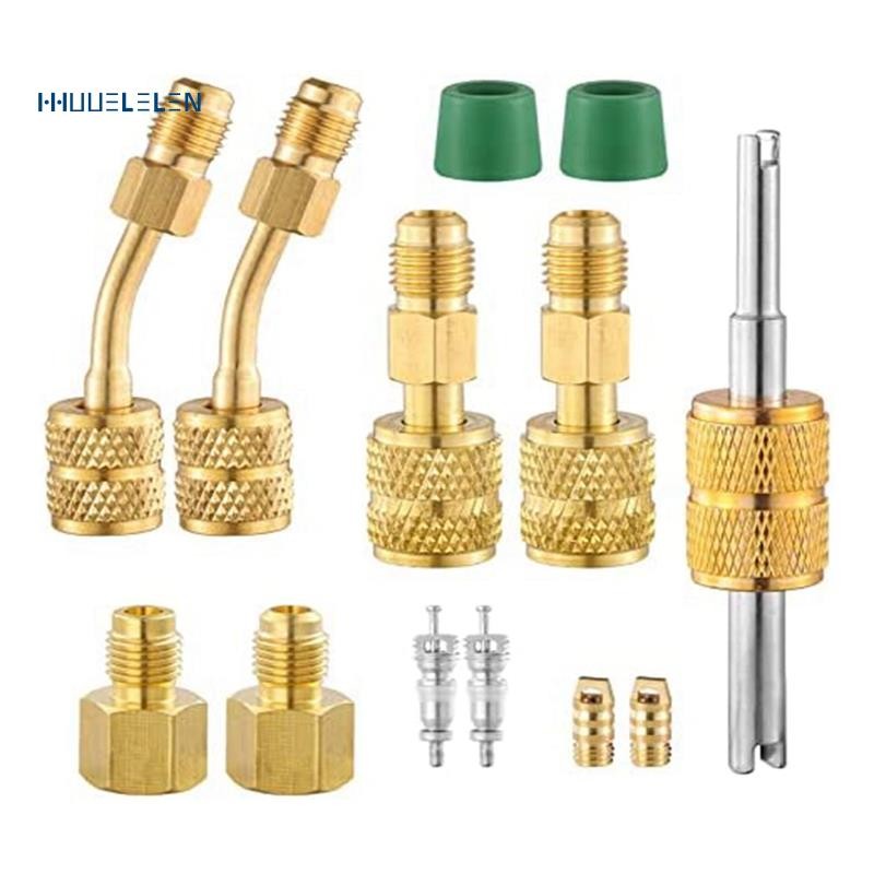 R410A Mini Split Adapters Spare Parts R410A Charging Vacuum Port ...