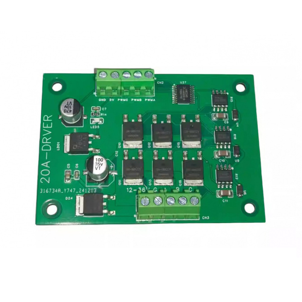 DC Brushless Motor Driver Board BLDC Motor Drive Module Brushless Motor ...