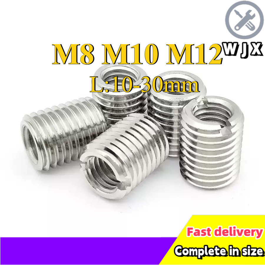 304 Threaded Protective Sleeve, Internal Threaded Nut, Embedded Nut M8 ...