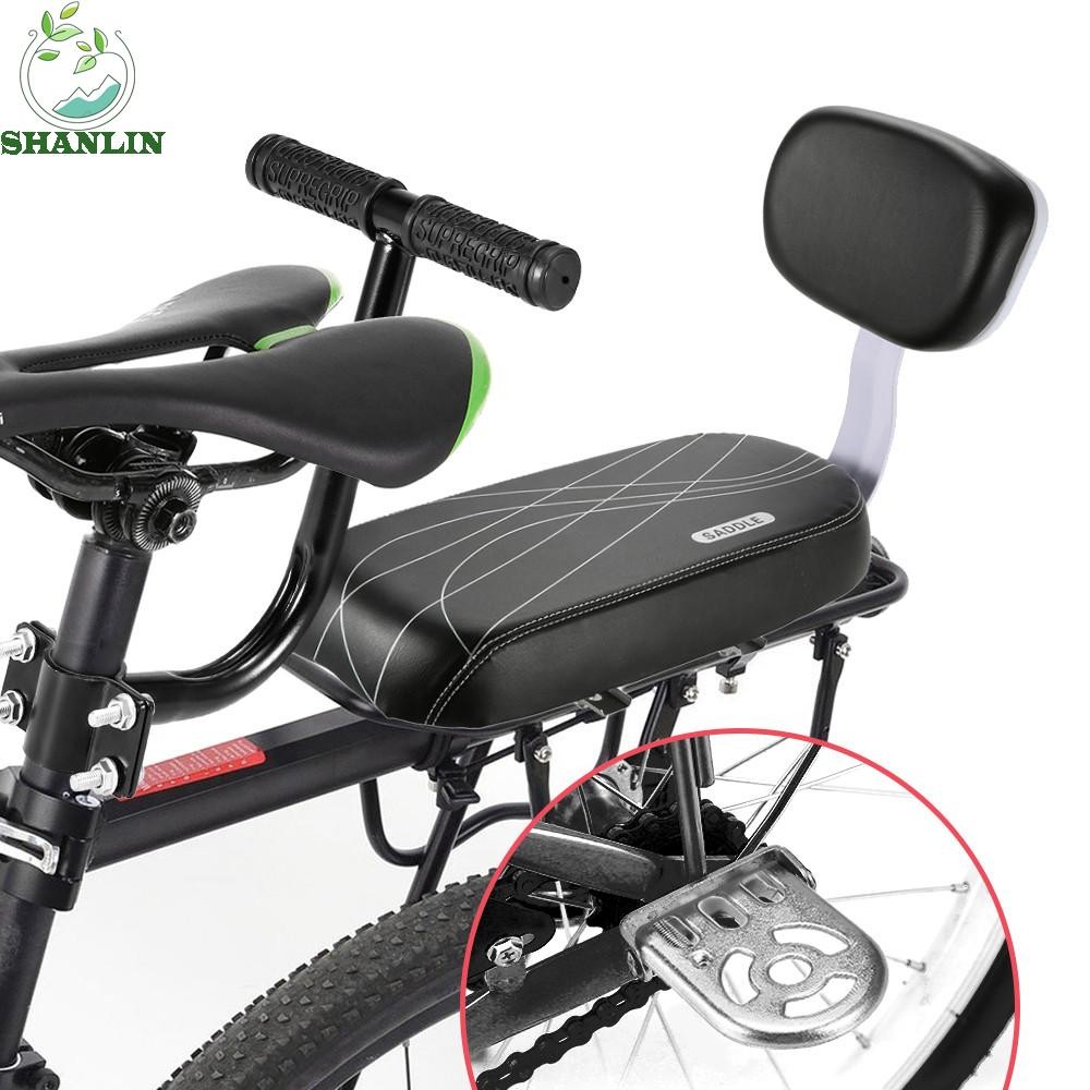 SHANLIN Bicycle Back Seat Cycle Accessories Comfortable Rest Cushion ...