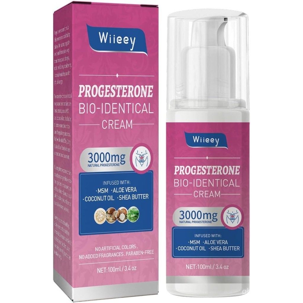 Menopause Progesterone Cream 3000 mg Regulates Moods Balances ...
