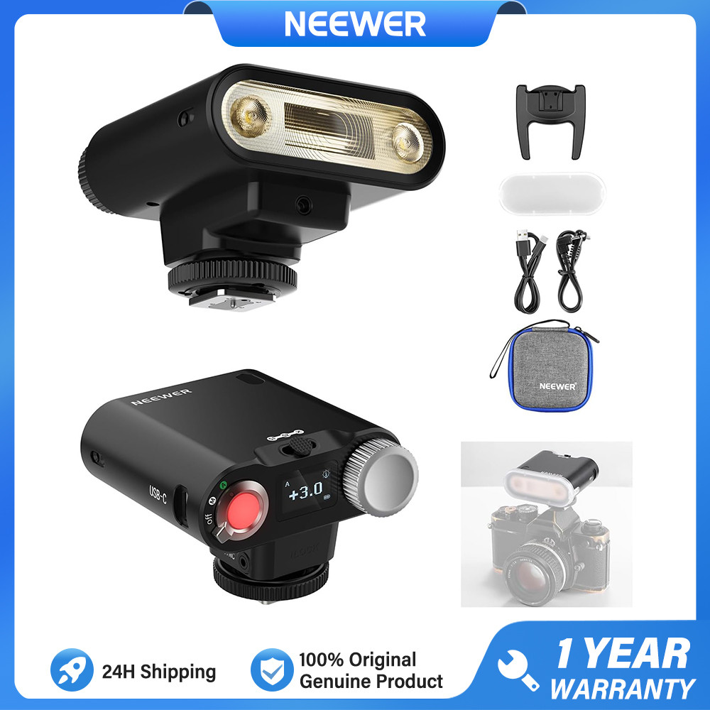 NEEWER Z160 Camera Flash with Auto & Manual Modes & 1100mAh Built in Battery | Shopee Malaysia