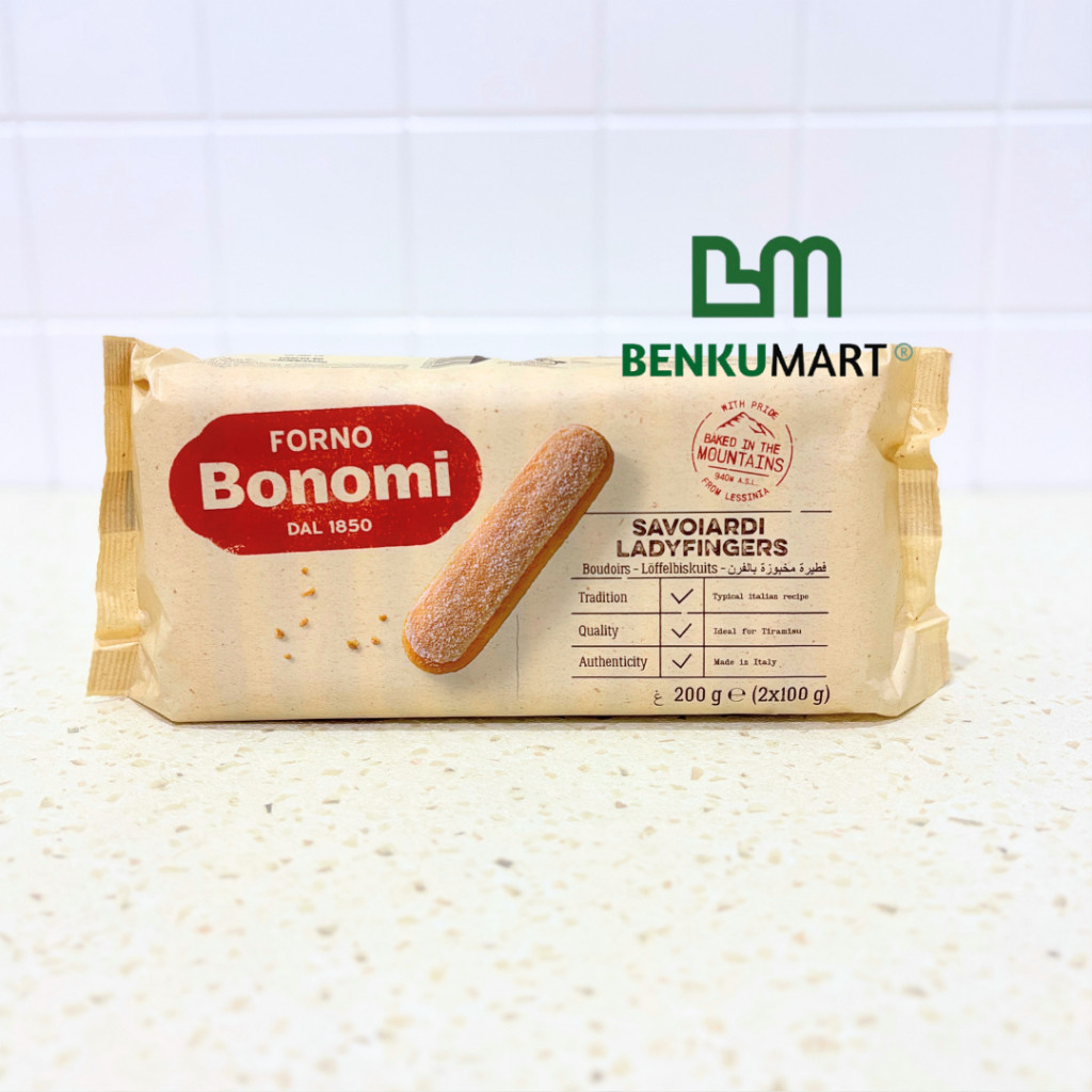 Forno Bonomi Savoiardi Ladyfingers (500 gr) | Tiramisu Lady Finger ...
