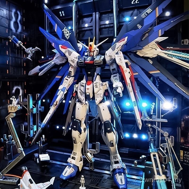 Gundam Assembly Model Strike Newborn Freedom Warrior Seven Swords Red ...
